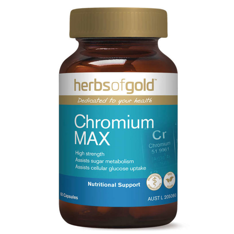 Herbs of Gold - Chromium MAX - Elite Health Supplements