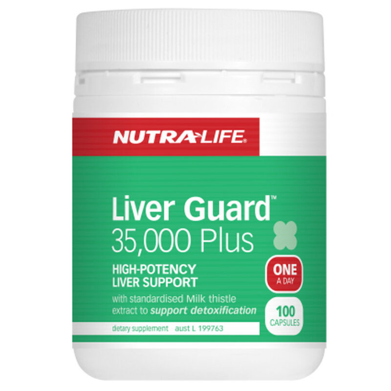 Nutralife - Liver Guard 35000 Plus - Elite Health Supplements