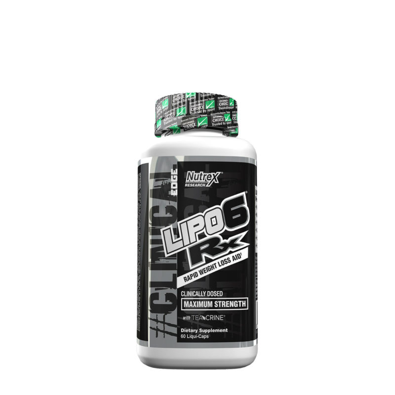 Nutrex - Lipo 6 RX - Available at Elite health Supplements