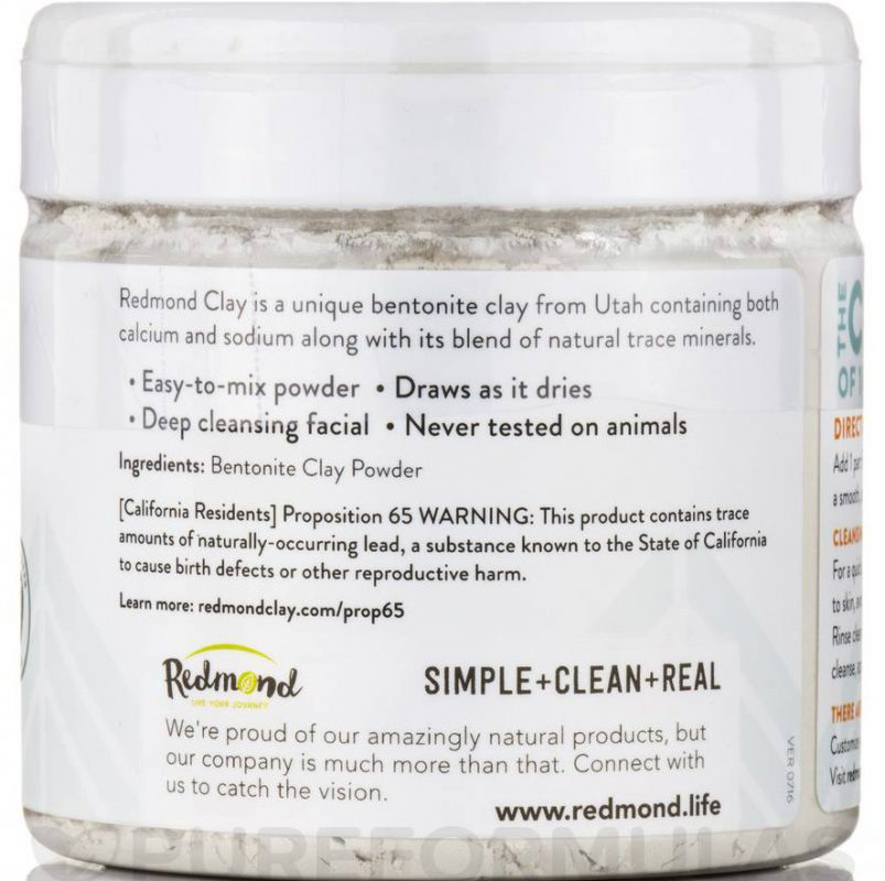 Redmond - Bentonite Clay - Elite Health Supplements