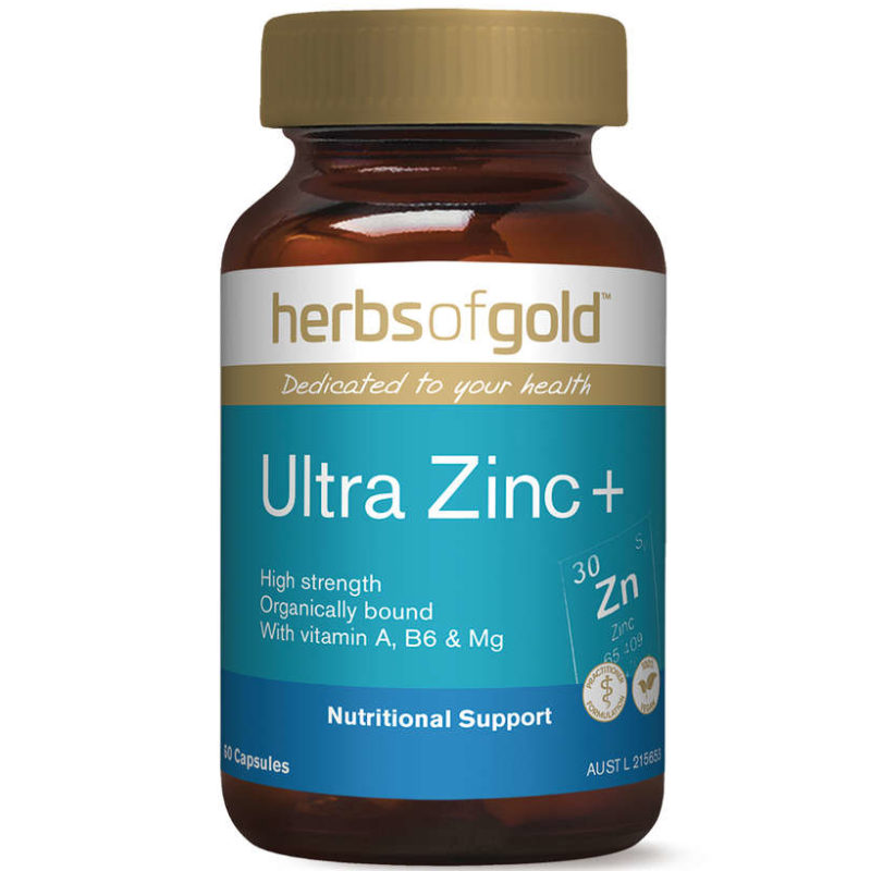 Herbs of Gold - Ultra Zinc + - Elite Health Supplements