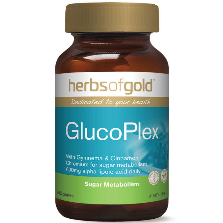 Herbs of Gold - GlucoPlex - Elite Health Supplements