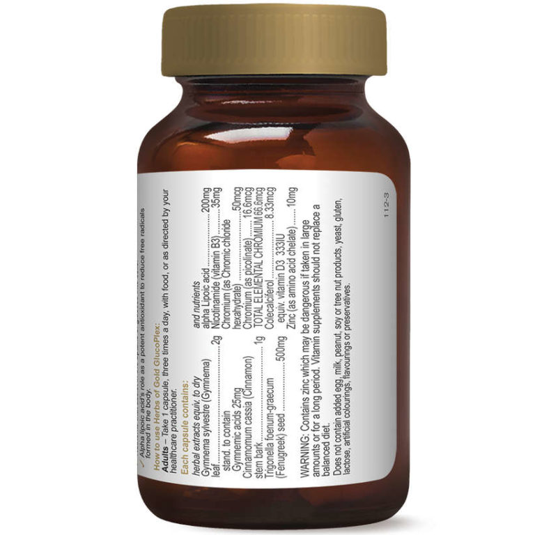 Herbs of Gold - GlucoPlex - Elite Health Supplements