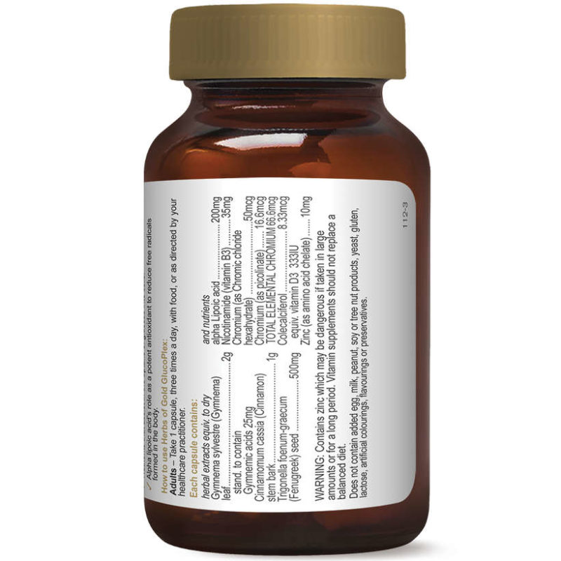 Herbs of Gold - GlucoPlex - Elite Health Supplements