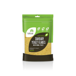 Lotus - Savoury Yeast Flakes (Nutritional Yeast) - Elite Health Supplements