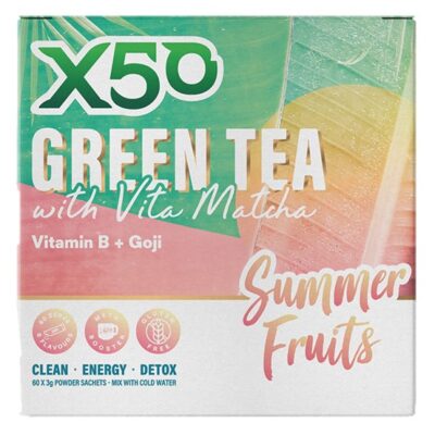 X50 - Green Tea With Vita Matcha - Elite Health Supplements