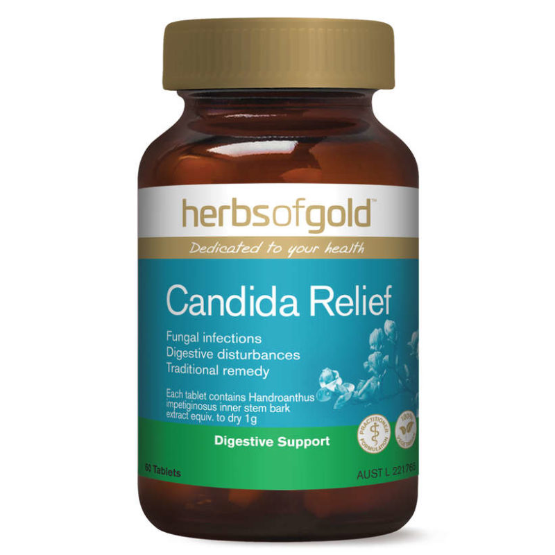 Herbs Of Gold - Candida Relief - Elite Health Supplements