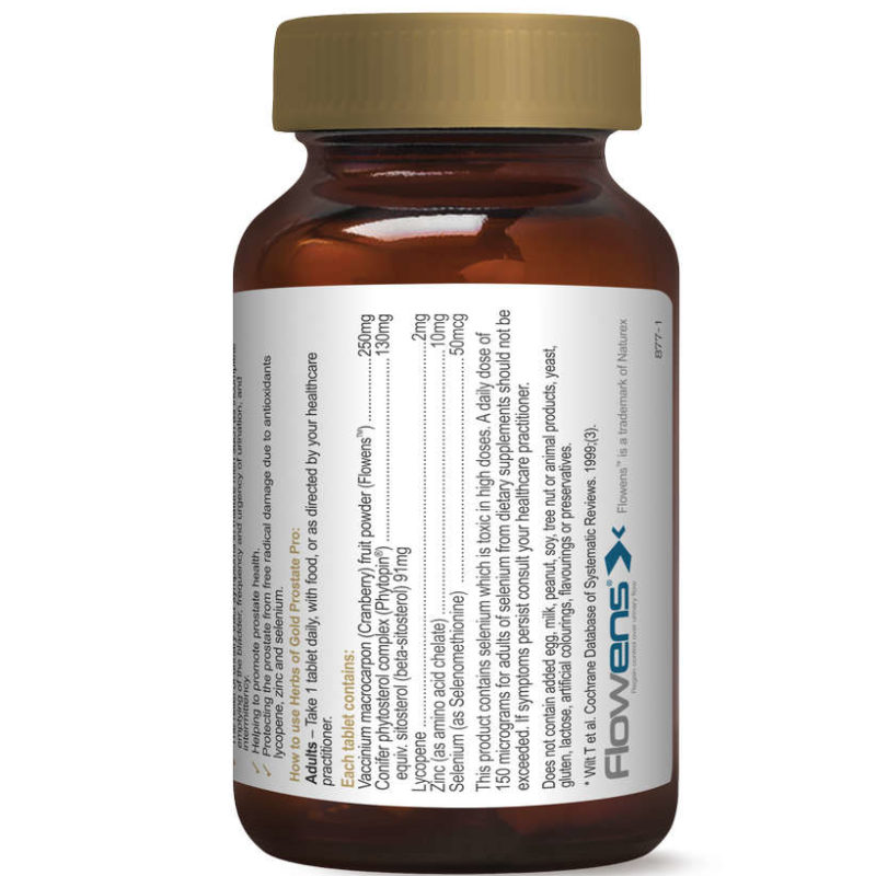 Herbs Of Gold - Prostate Pro - Elite Health Supplements